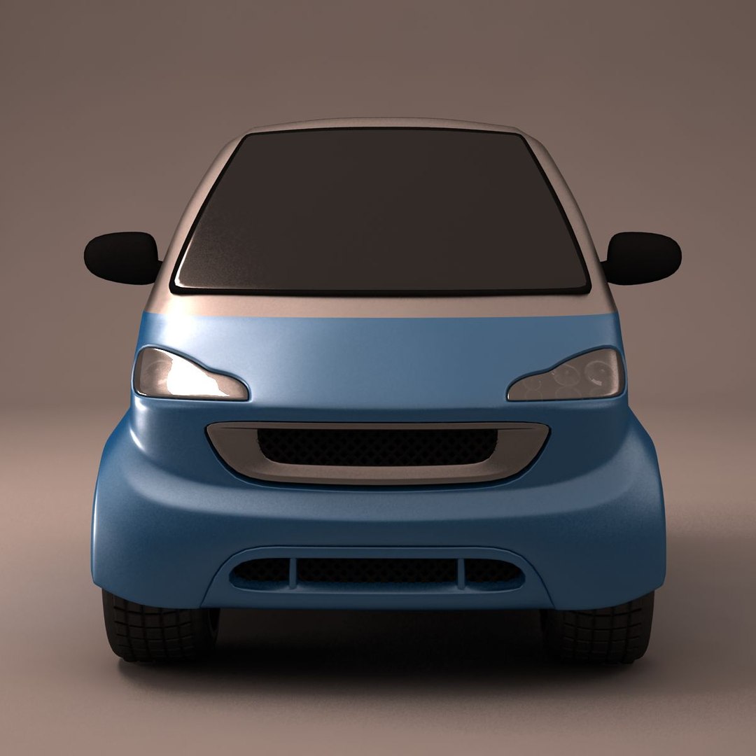 3d Model Smart Car