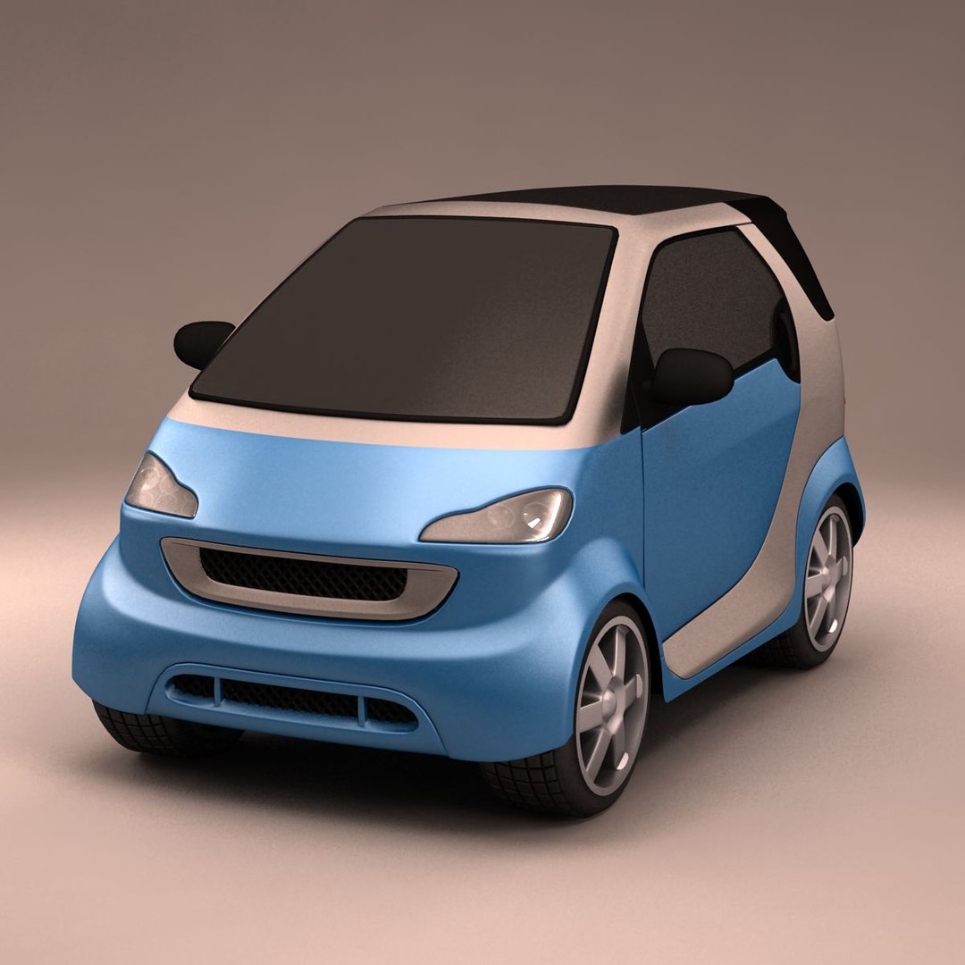 3d Model Smart Car