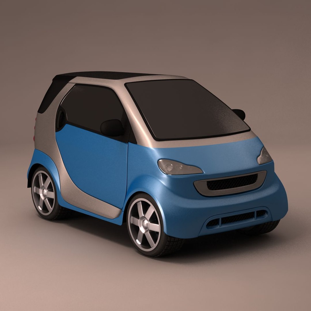 3d Model Smart Car
