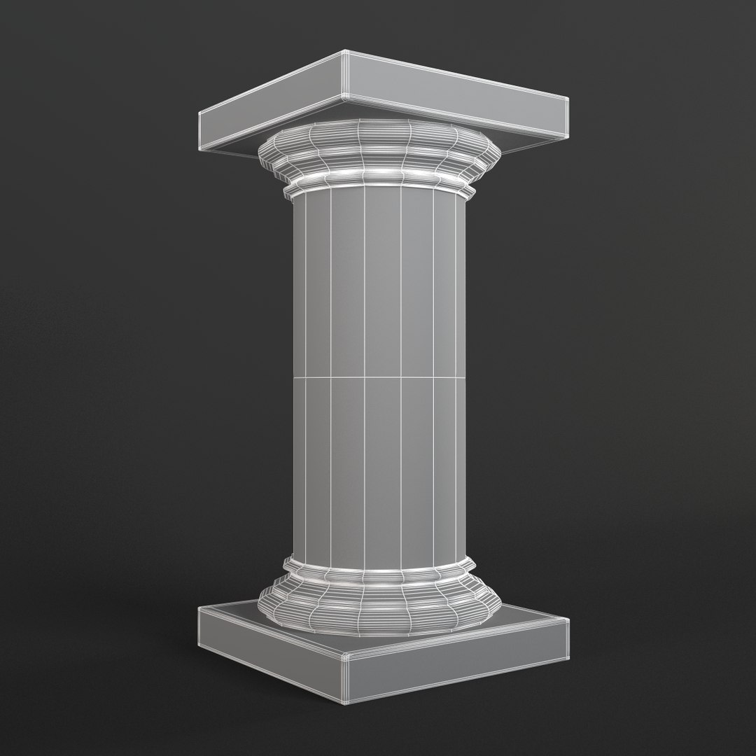 Lightwave Marble Column