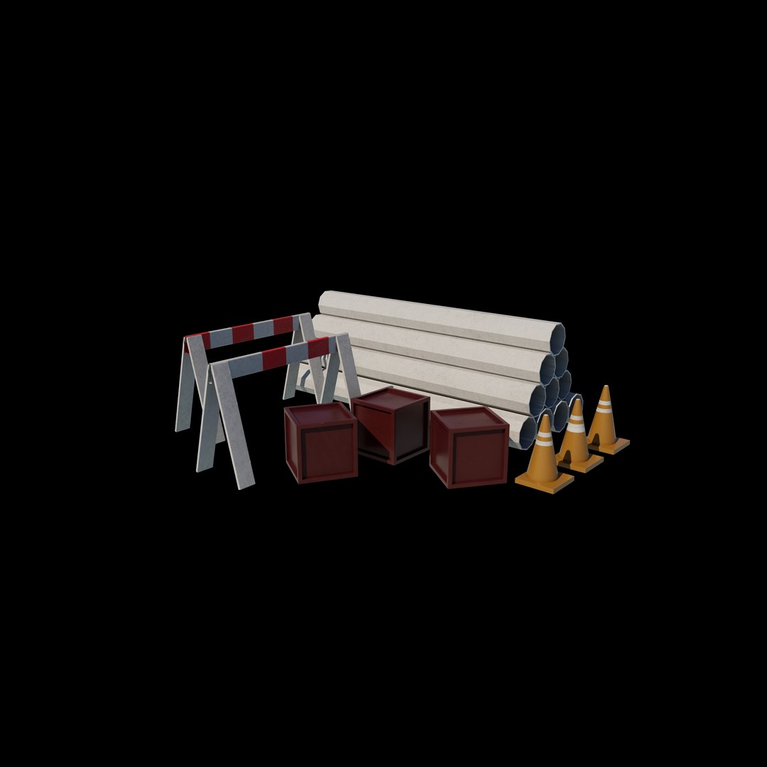 3D Construction Props 3D Mode - TurboSquid 2351486