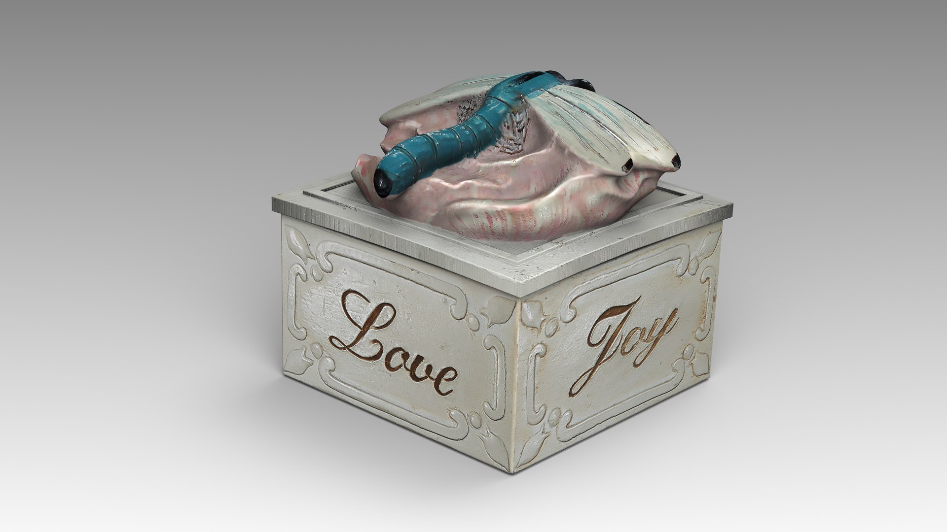 Dragonfly box 3D model - TurboSquid 1440235