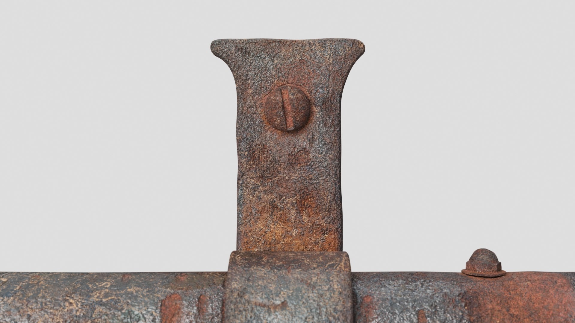 Rusty Rustic Bolt Model - TurboSquid 1856067