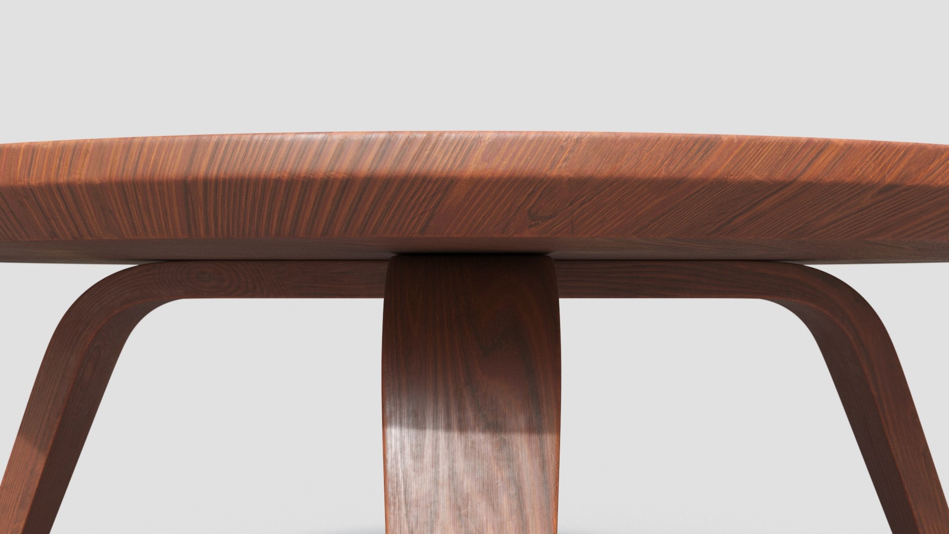 3D Model Ipe Round Dining Table - TurboSquid 1783189