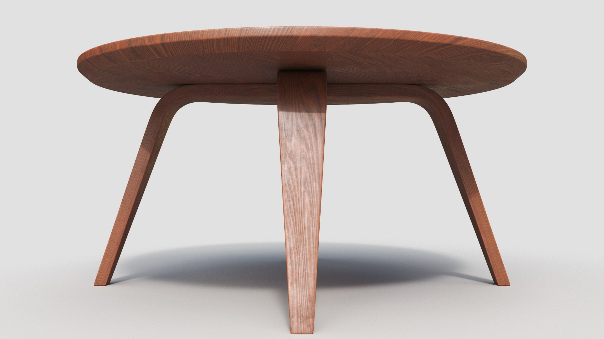 3D Model Ipe Round Dining Table - TurboSquid 1783189