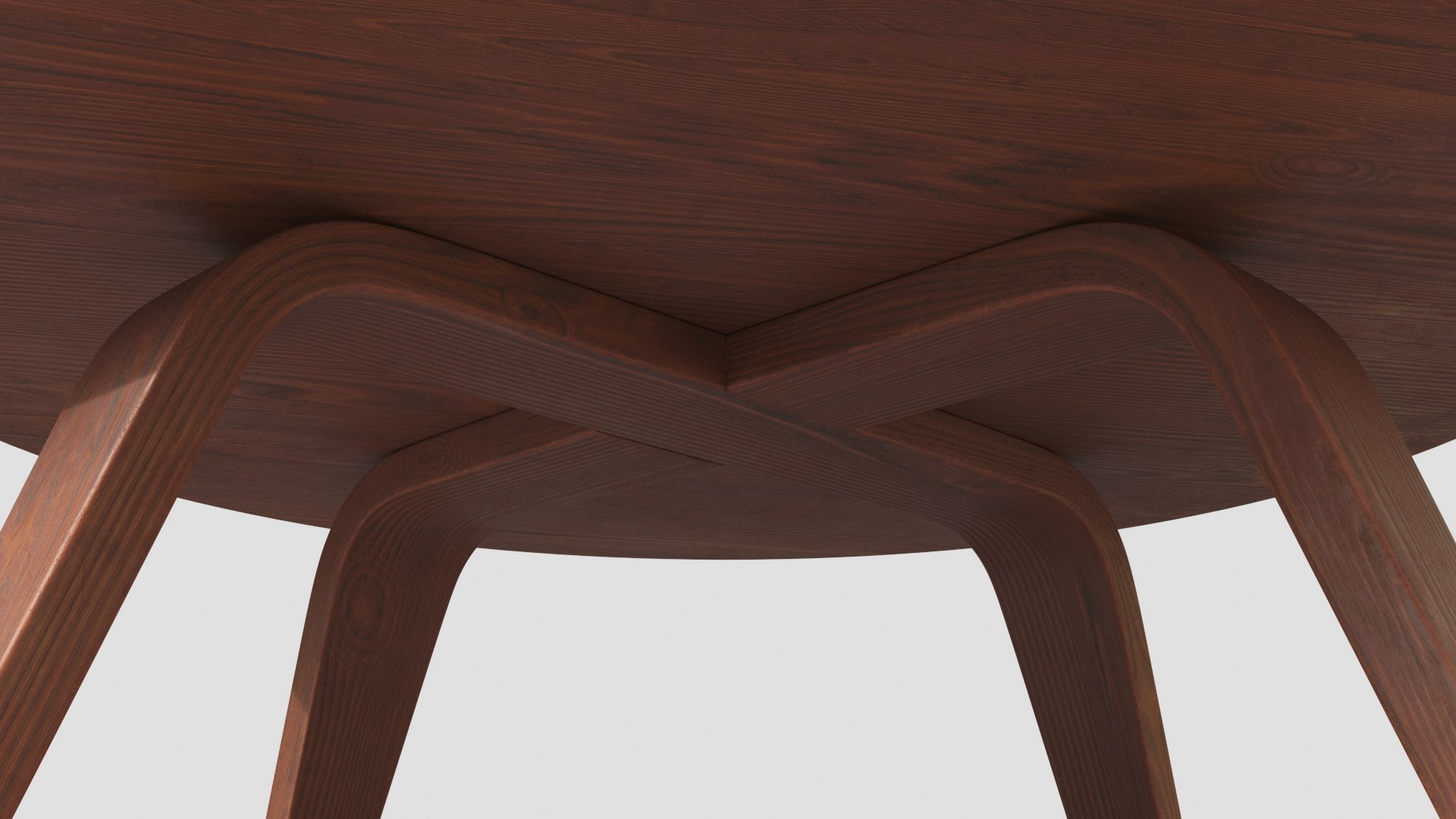 3D Model Ipe Round Dining Table - TurboSquid 1783189