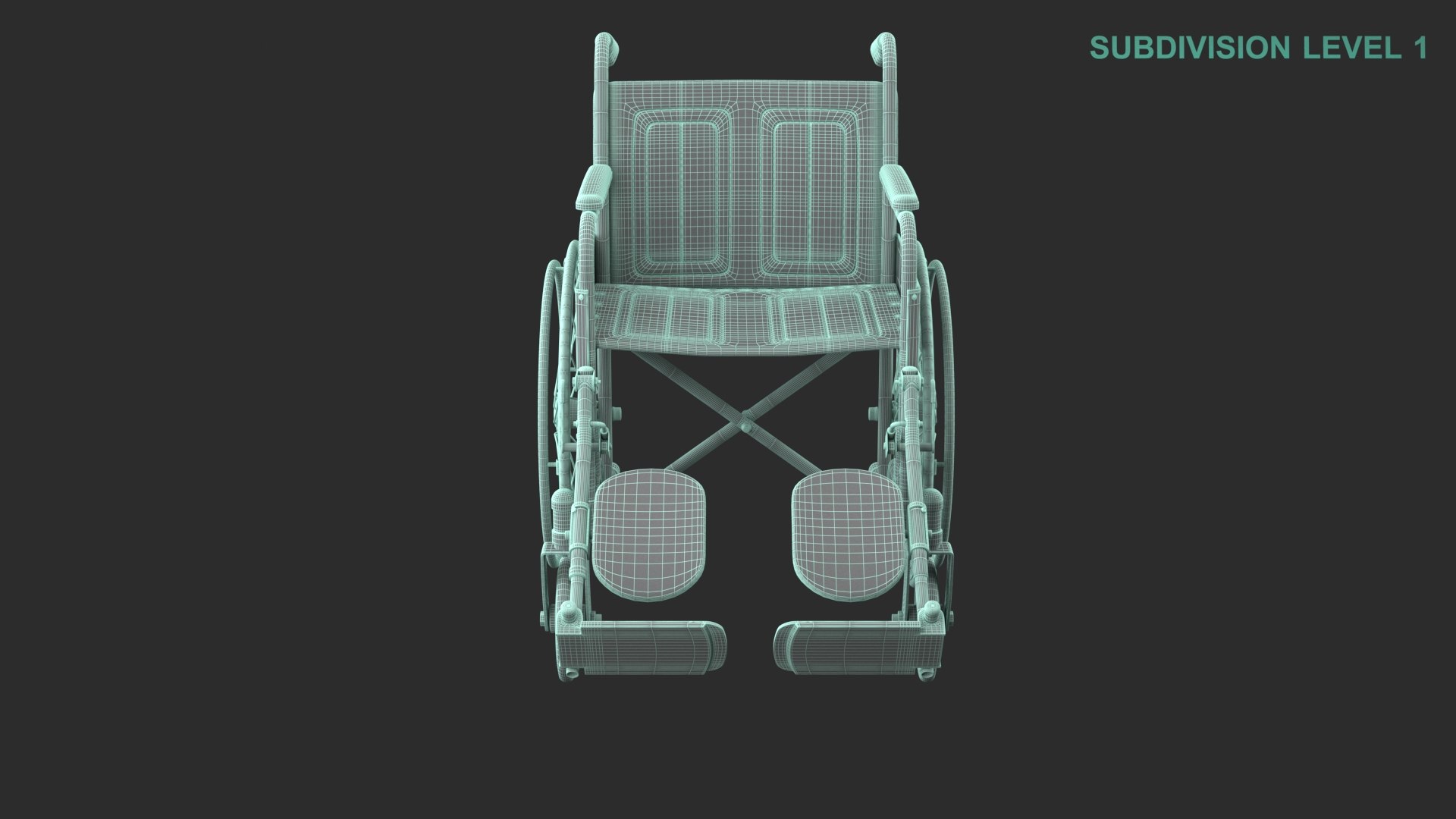 Wheelchair 3D model - TurboSquid 2098585