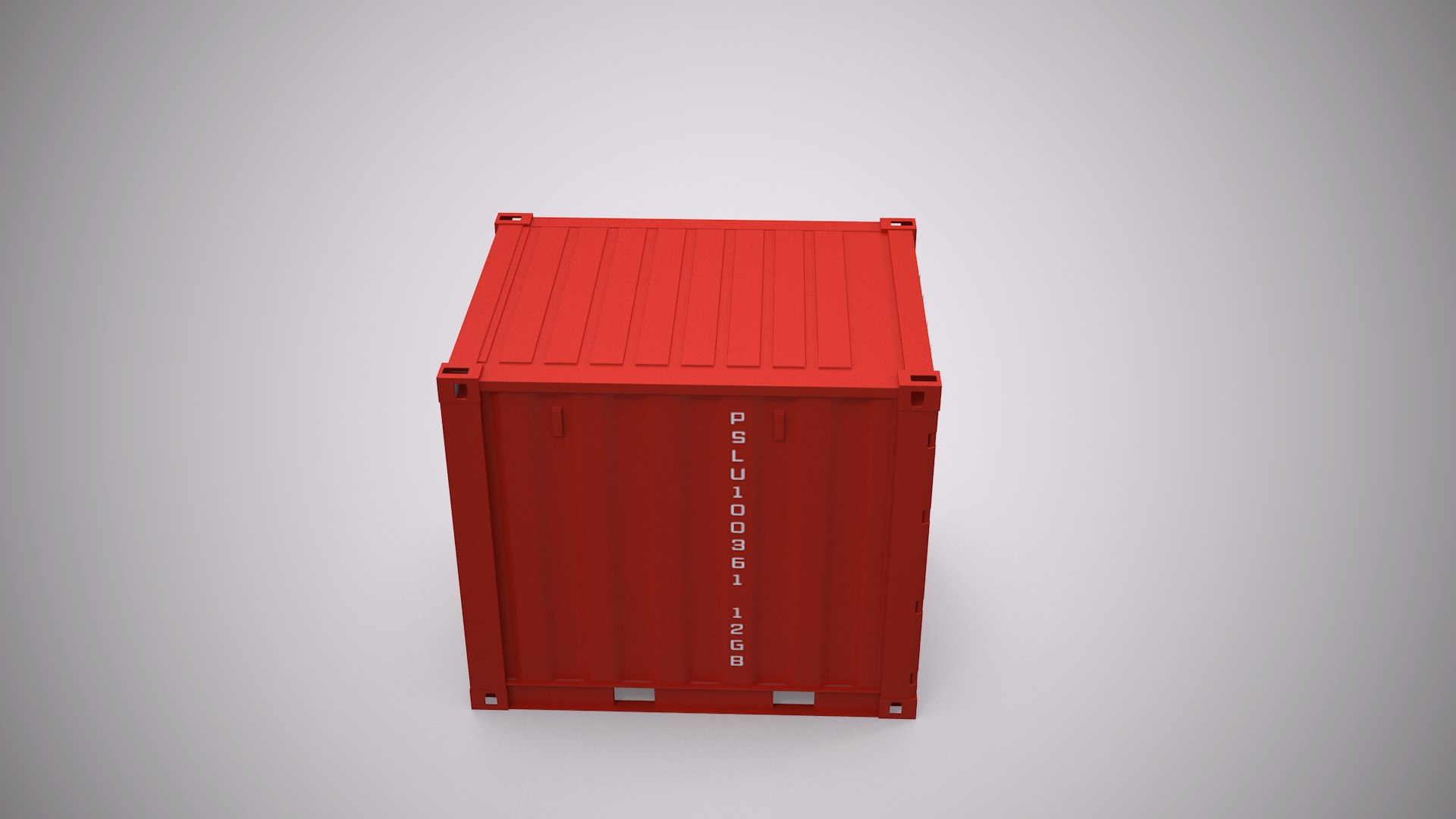 3D Shipping Container Model - TurboSquid 1621581