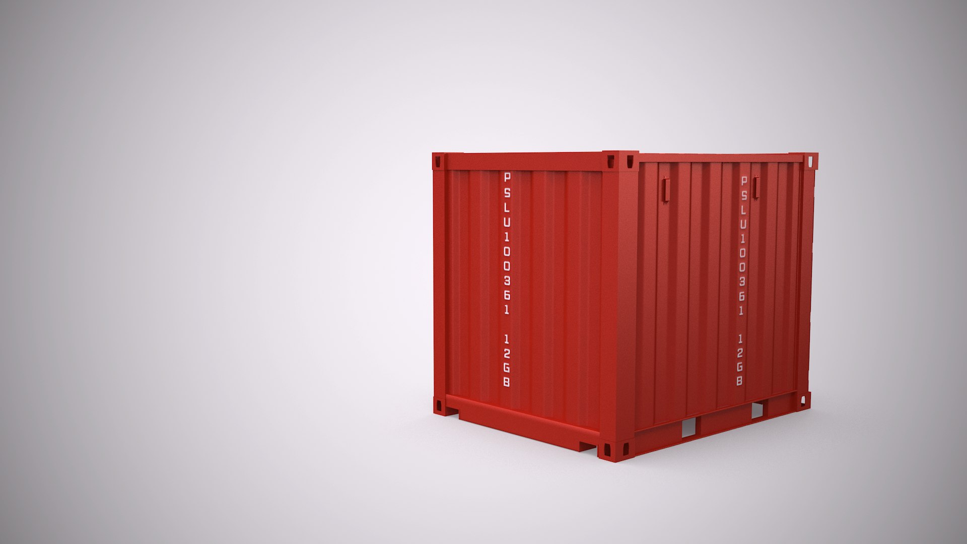 3D Shipping Container Model - TurboSquid 1621581