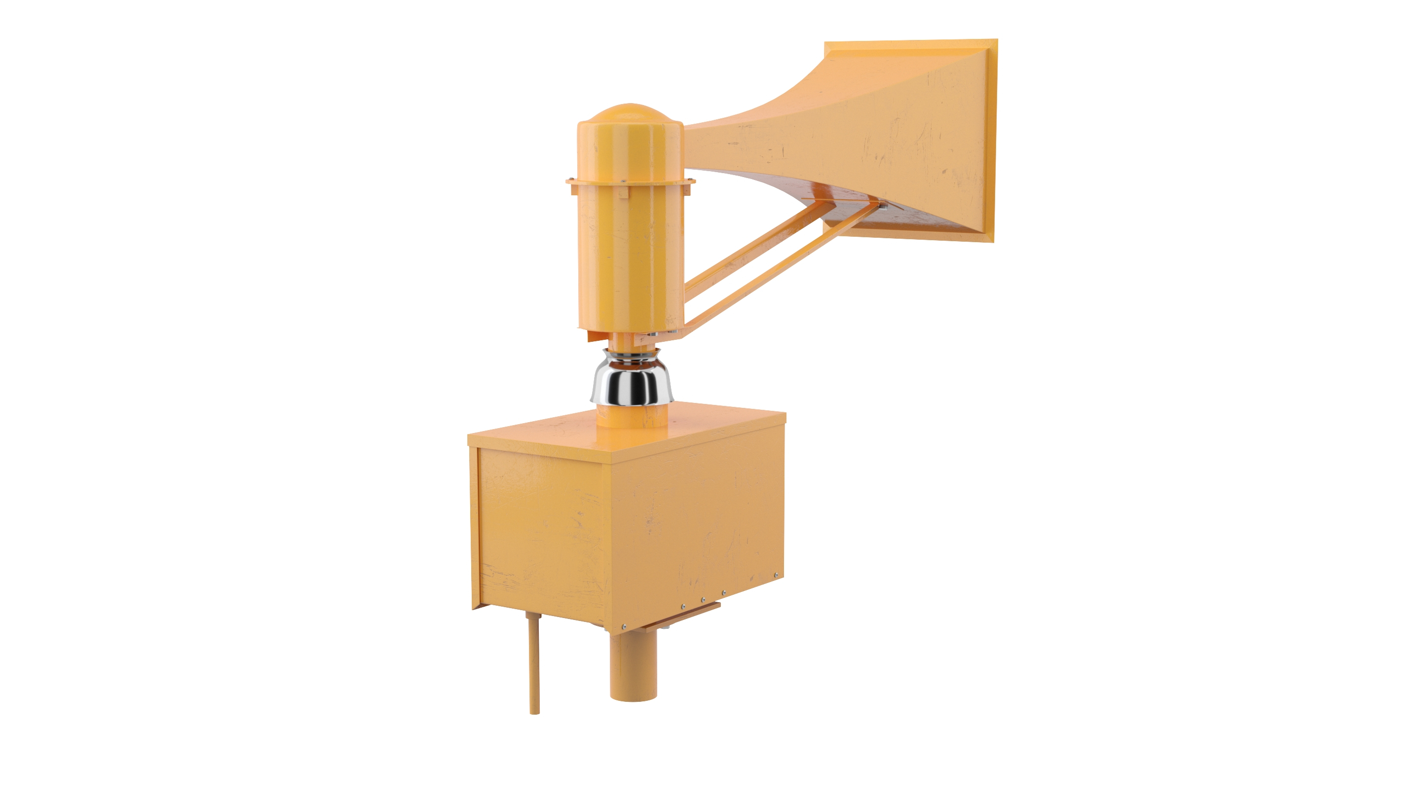 3D Tornado Siren model - TurboSquid 1886467
