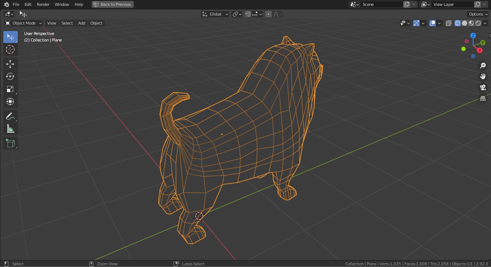 Cartoon Chow-Chow model - TurboSquid 1755672