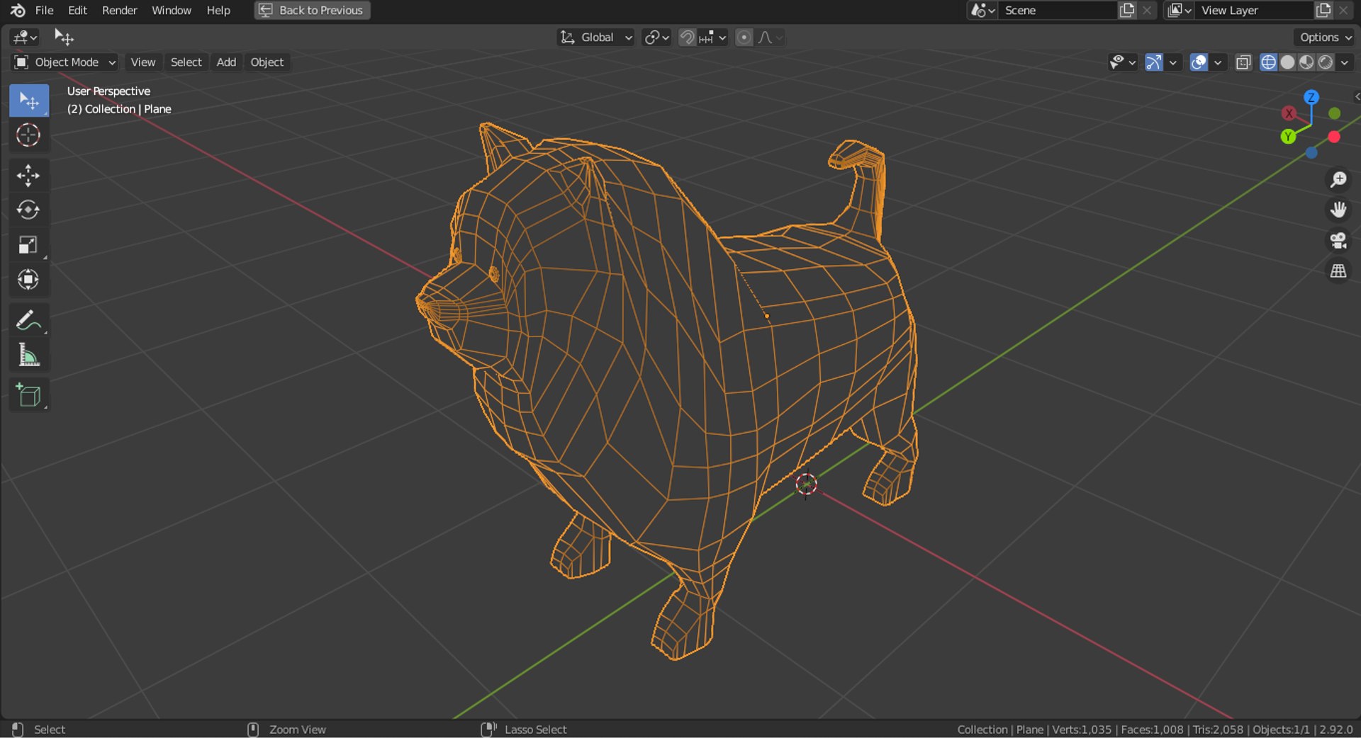 Cartoon Chow-Chow model - TurboSquid 1755672