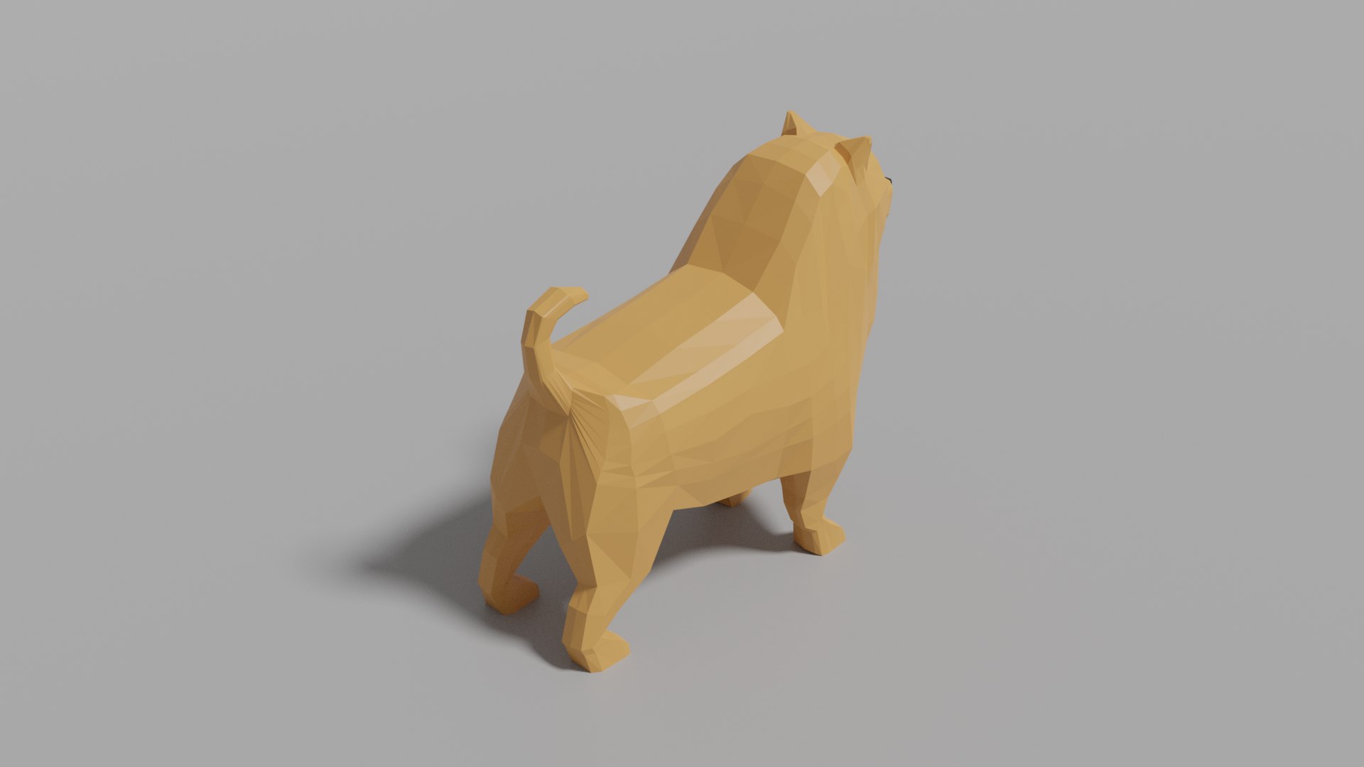 Cartoon Chow-Chow model - TurboSquid 1755672