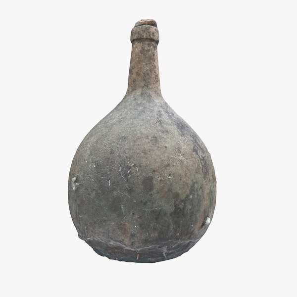 Old wine bottle 3D 모델 - TurboSquid 1982816