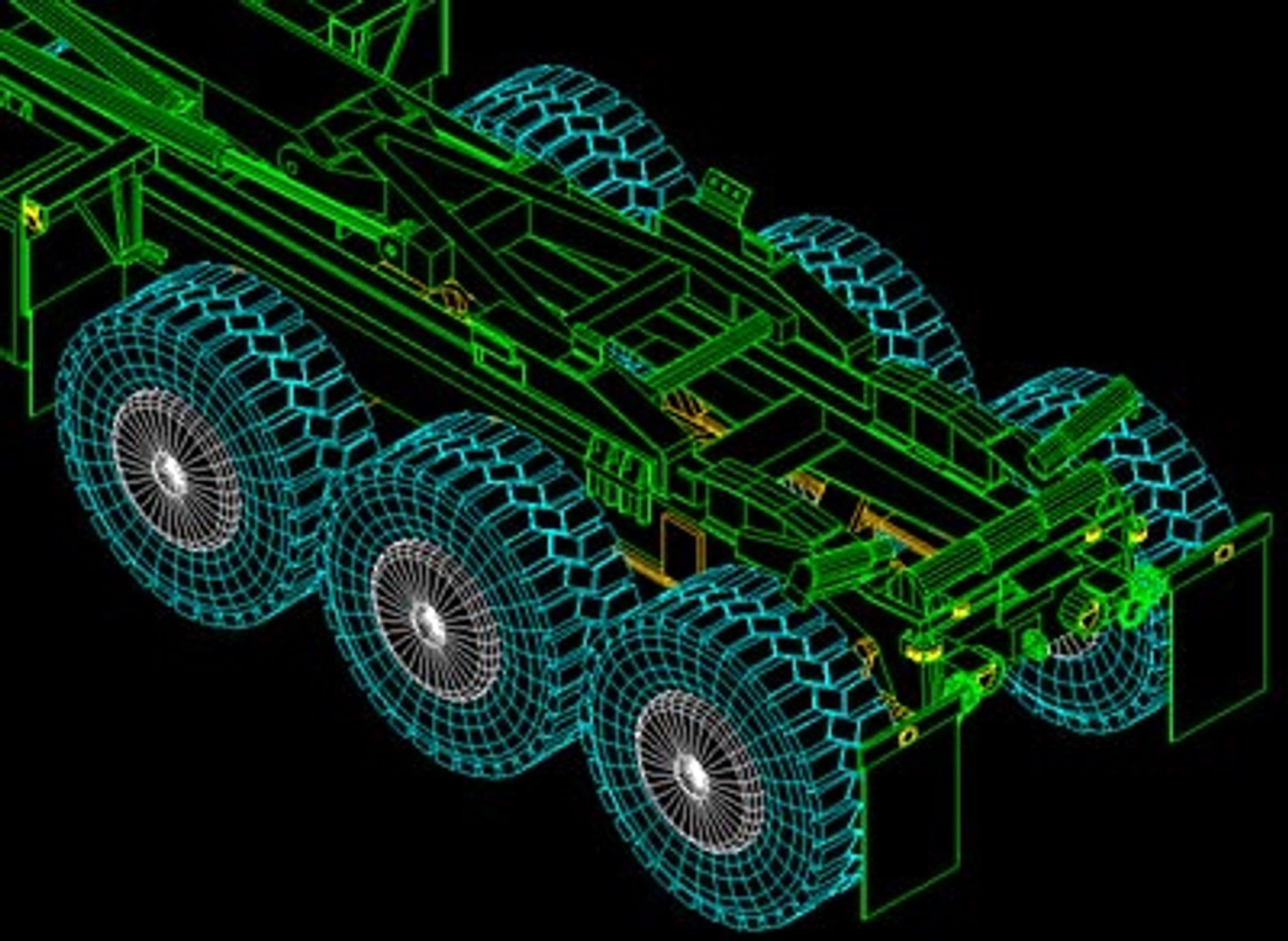 3d Model M1075 Hemtt Load