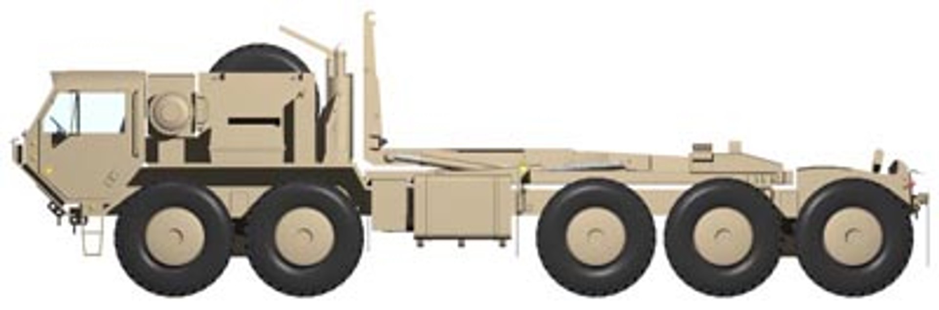 3d Model M1075 Hemtt Load