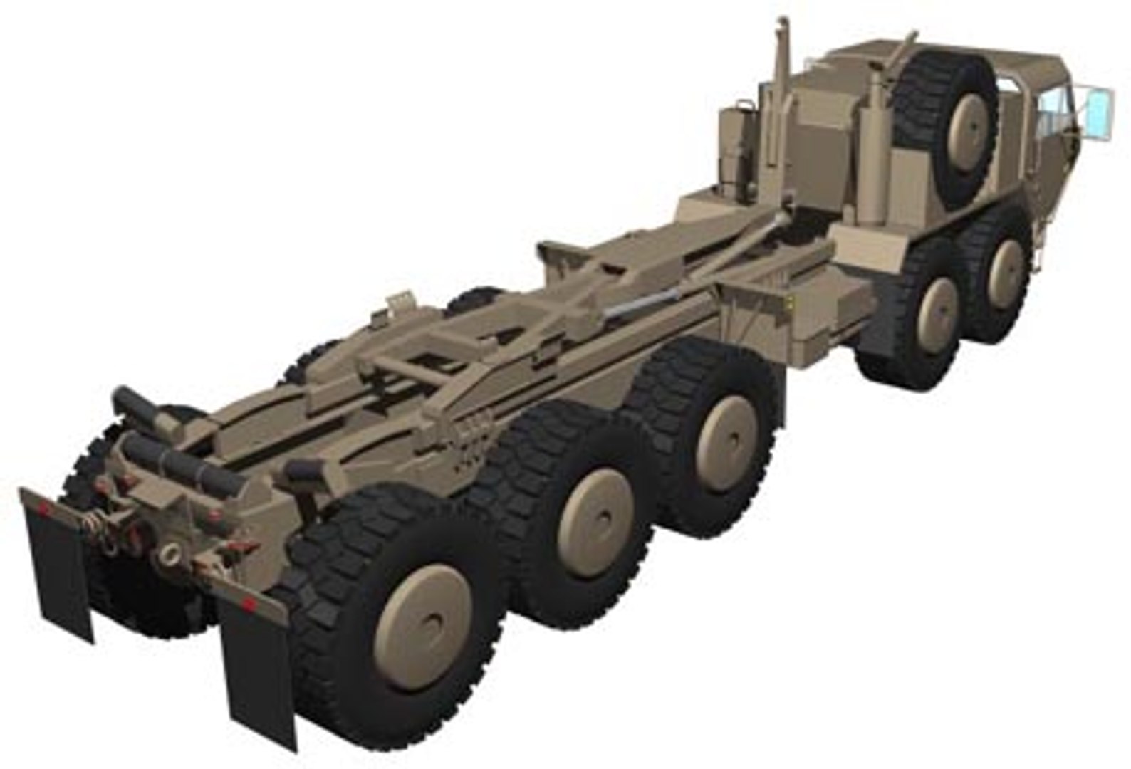 3d Model M1075 Hemtt Load