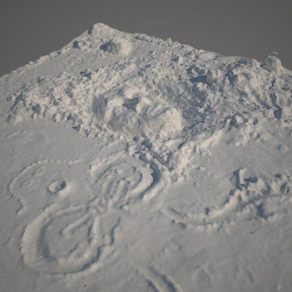 photogrammetry scanned beach sand 3d model