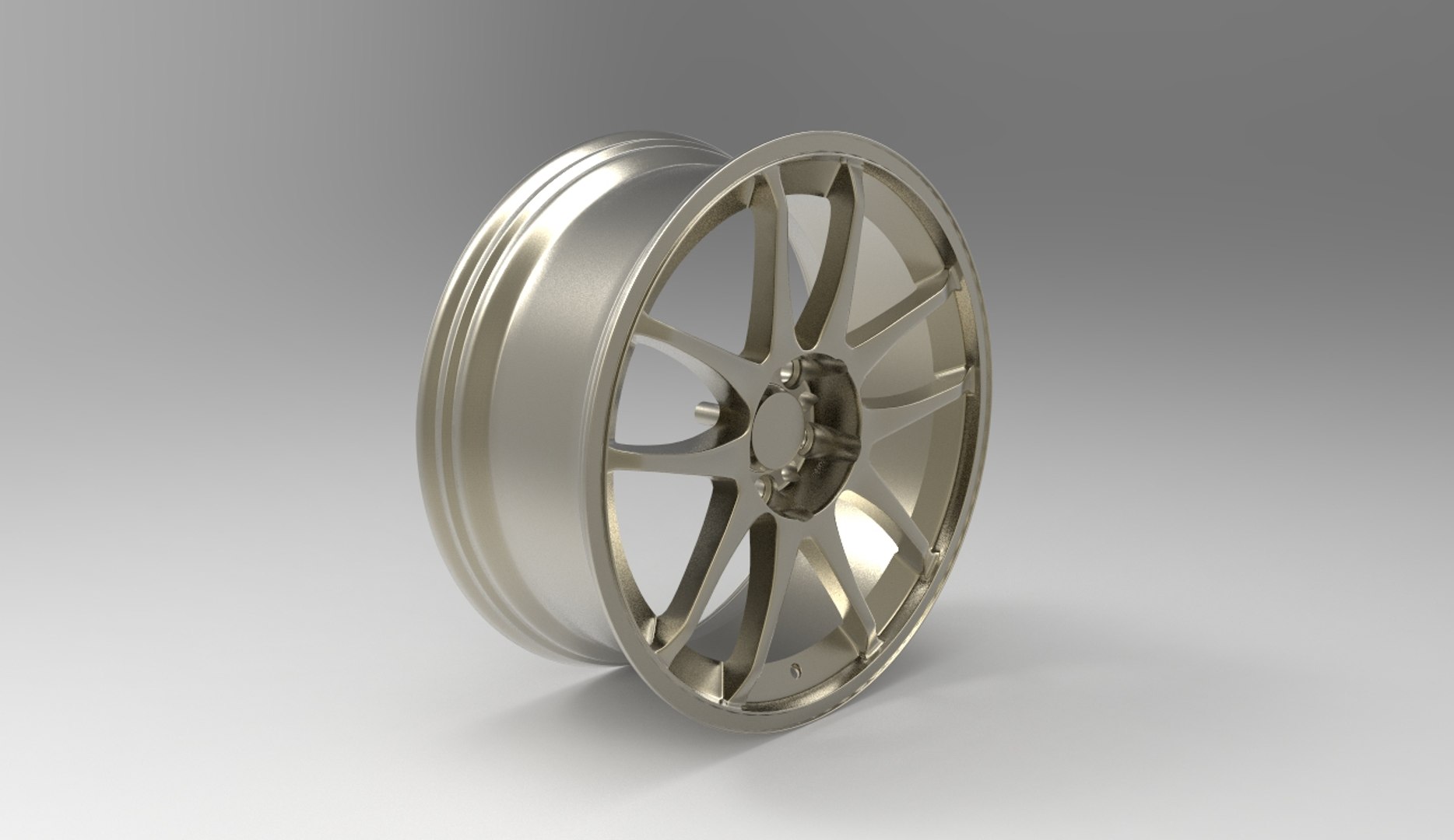 Sports Car Wheel Rim Model - TurboSquid 1189920
