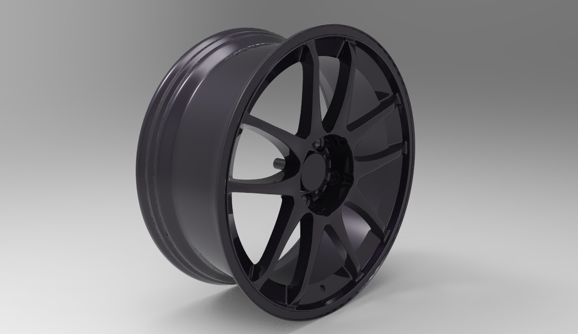 Sports Car Wheel Rim Model - TurboSquid 1189920