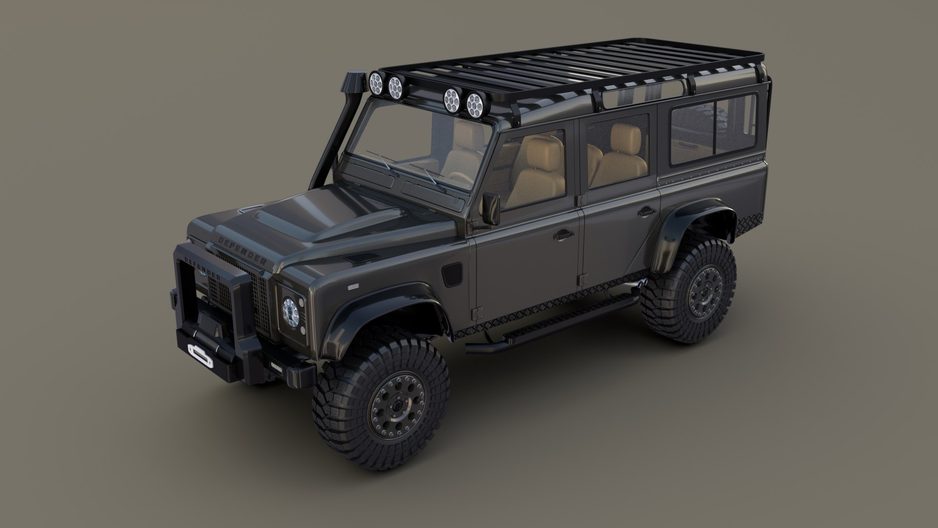 3D Land Rover Defender 110 - TurboSquid 1298855