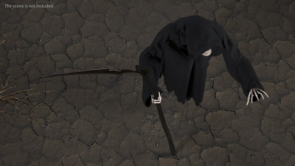 Grim Reaper Flying Pose model - TurboSquid 1800560