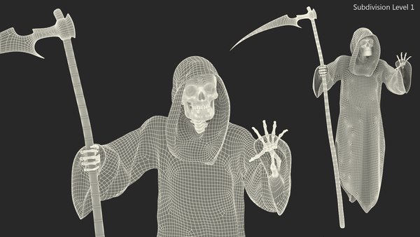 Grim Reaper Flying Pose model - TurboSquid 1800560