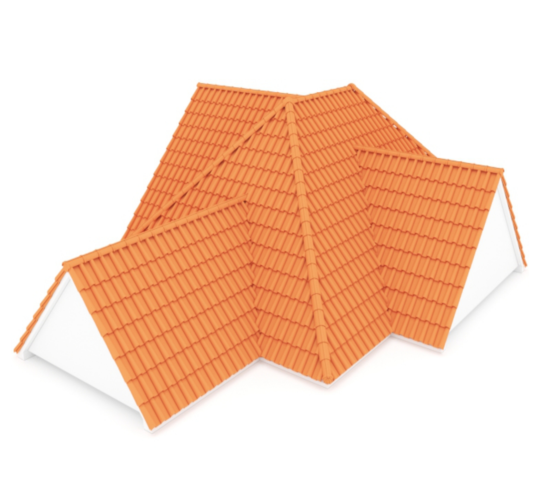 modelo 3d Tejas de techo realistas 4 - TurboSquid 1723389