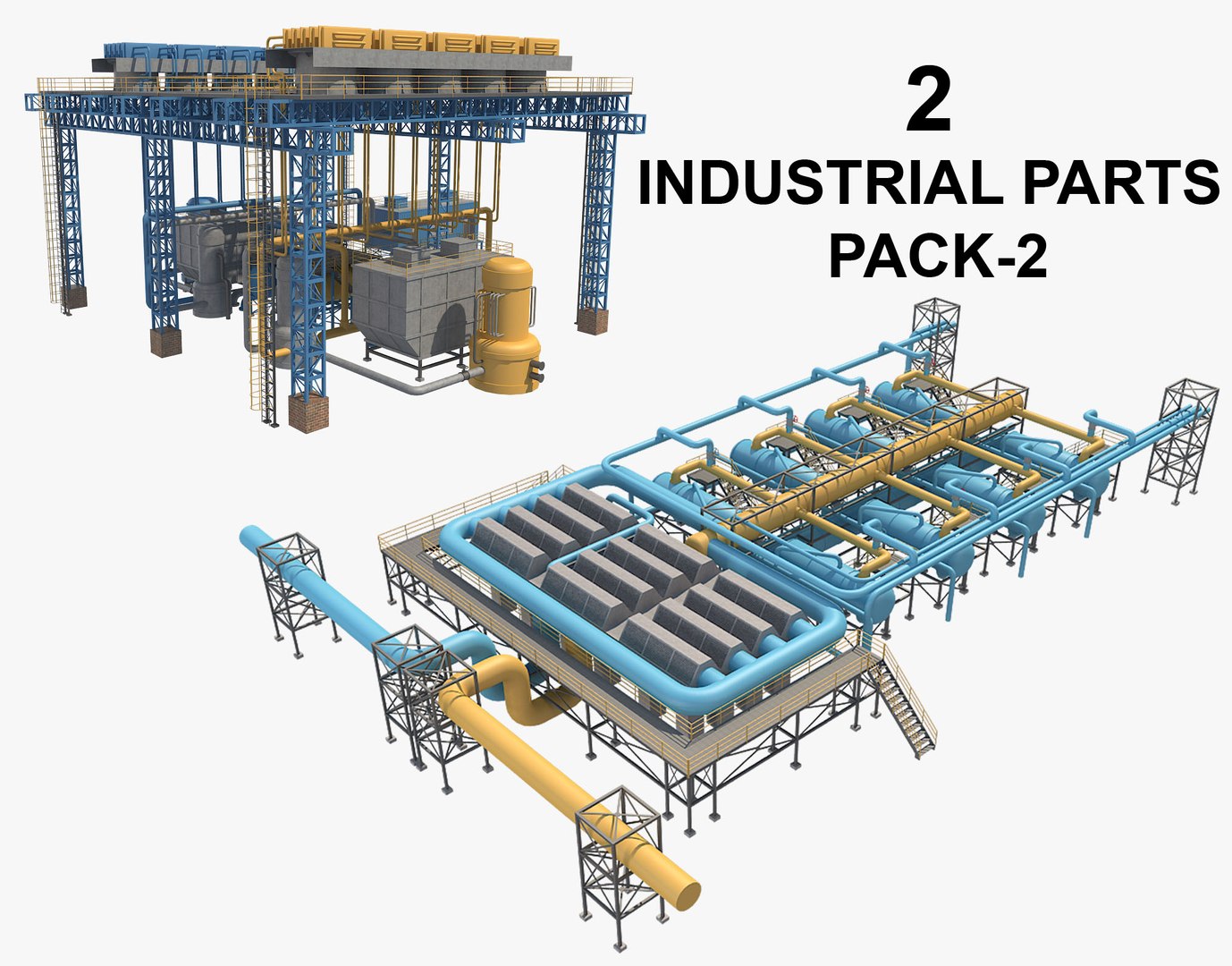 2 3D Model - TurboSquid 1306287