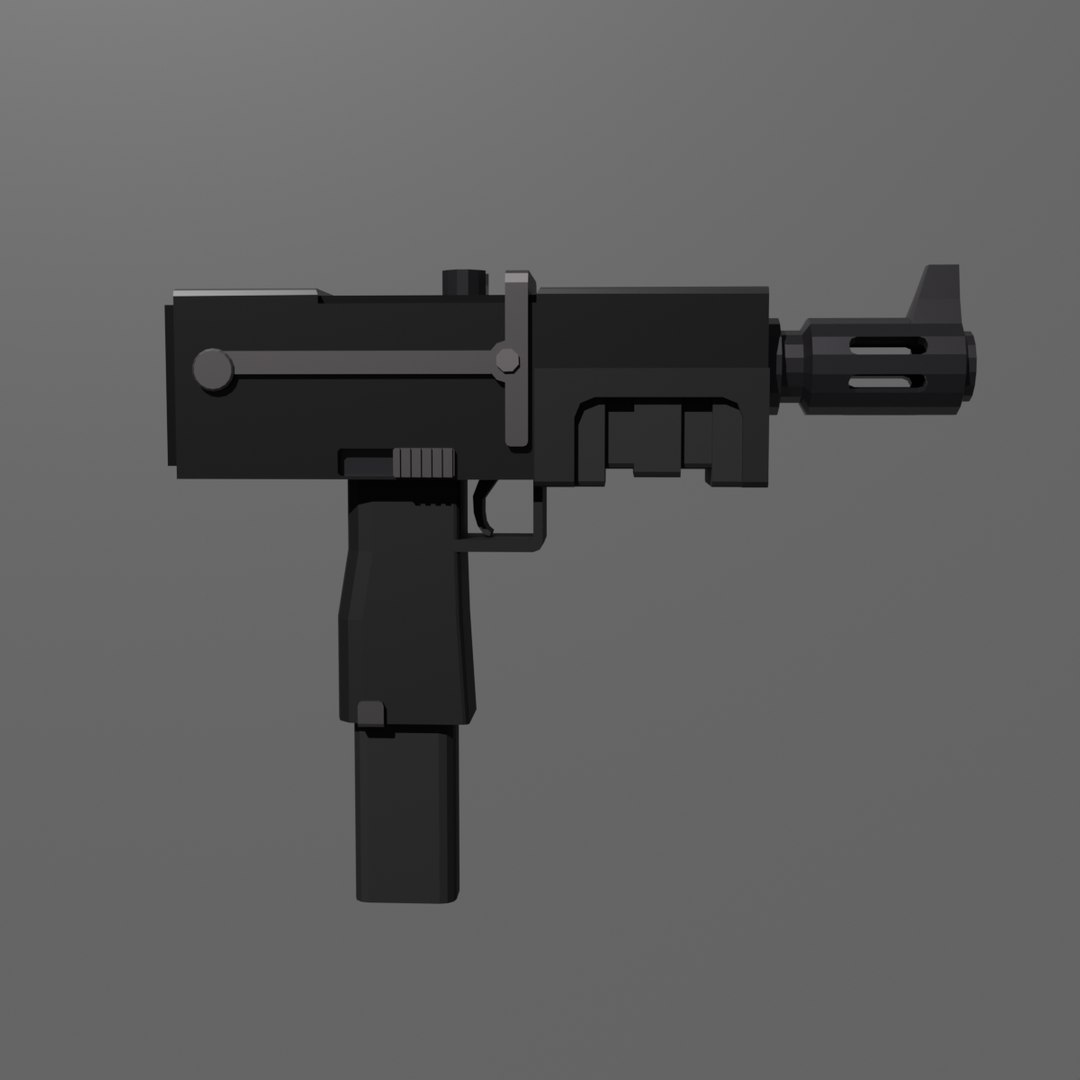 3D Autopistol Pattern Voss Mk 10 Model - TurboSquid 2201896
