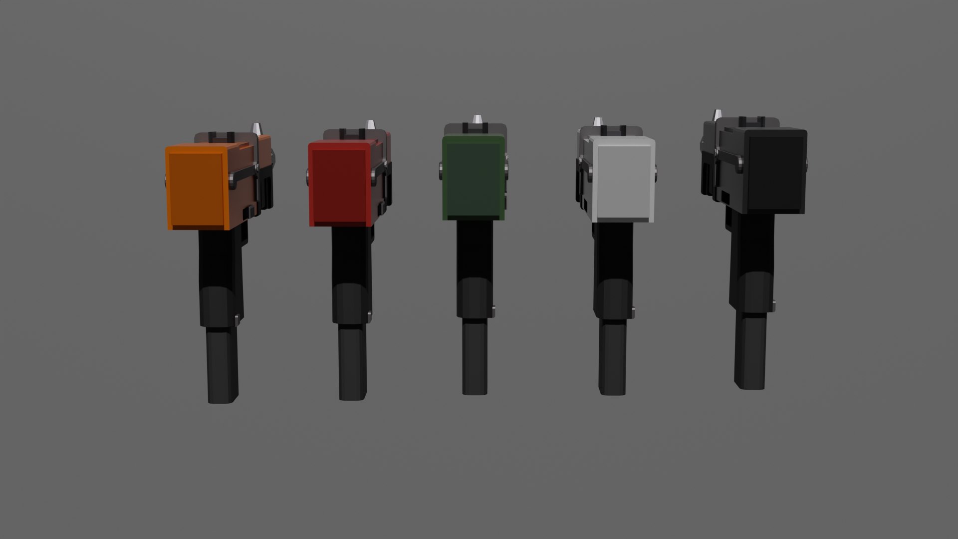 3D Autopistol Pattern Voss Mk 10 Model - TurboSquid 2201896