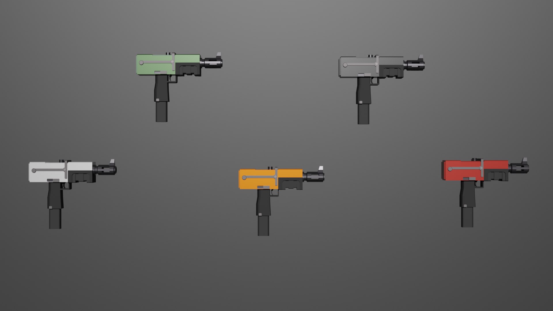 3D Autopistol Pattern Voss Mk 10 Model - TurboSquid 2201896