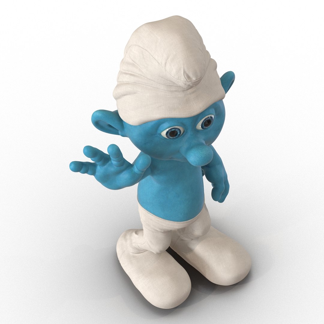 3d smurf pose 2