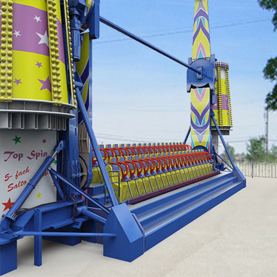 Spin Ride 3d Model
