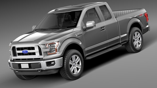 Ford F-150 3D Models for Download | TurboSquid