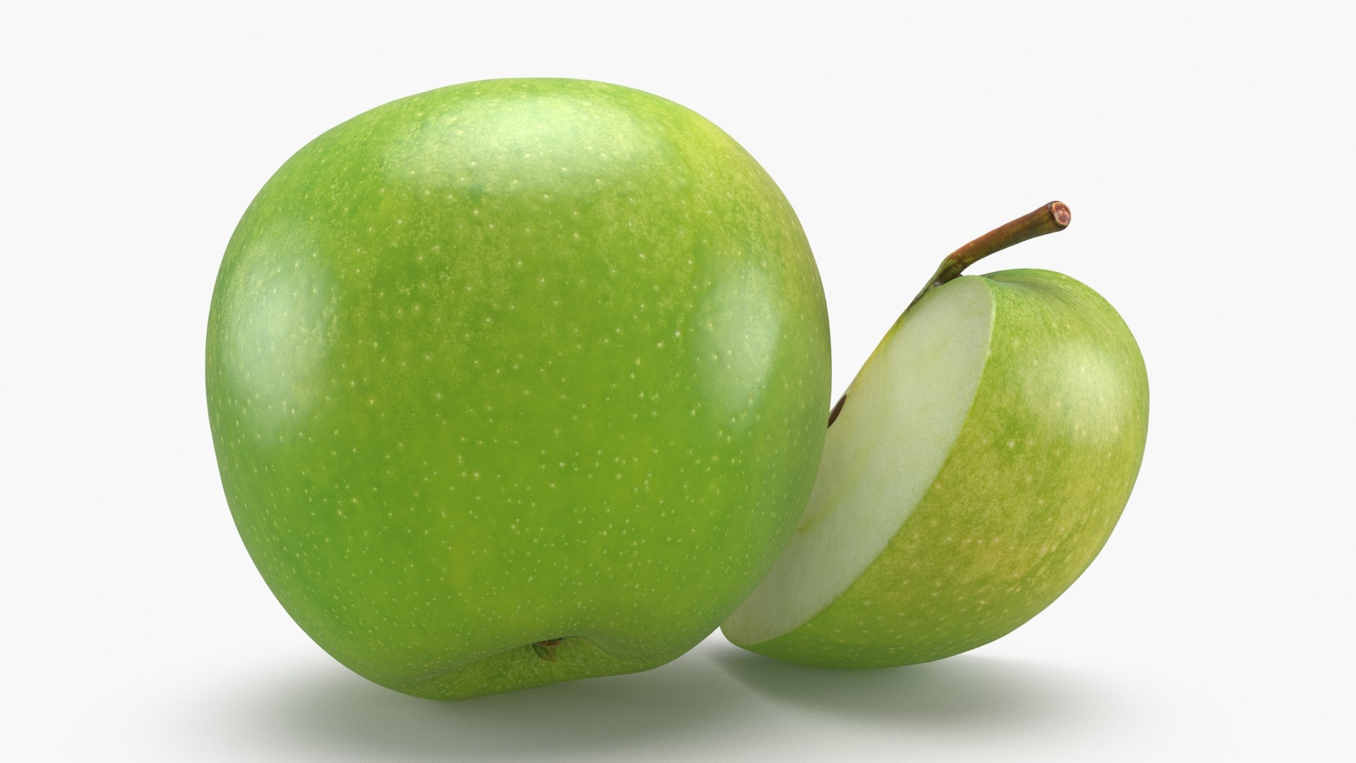 Green Apples v1 01 3D model - TurboSquid 2055936