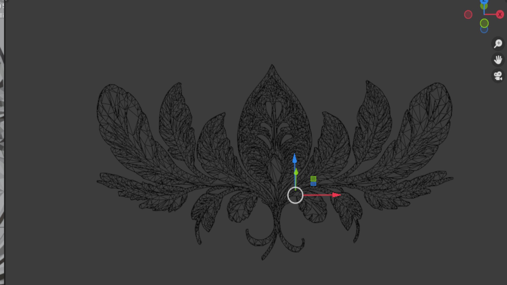 3D feather decor set wall panel 12 - TurboSquid 2176834