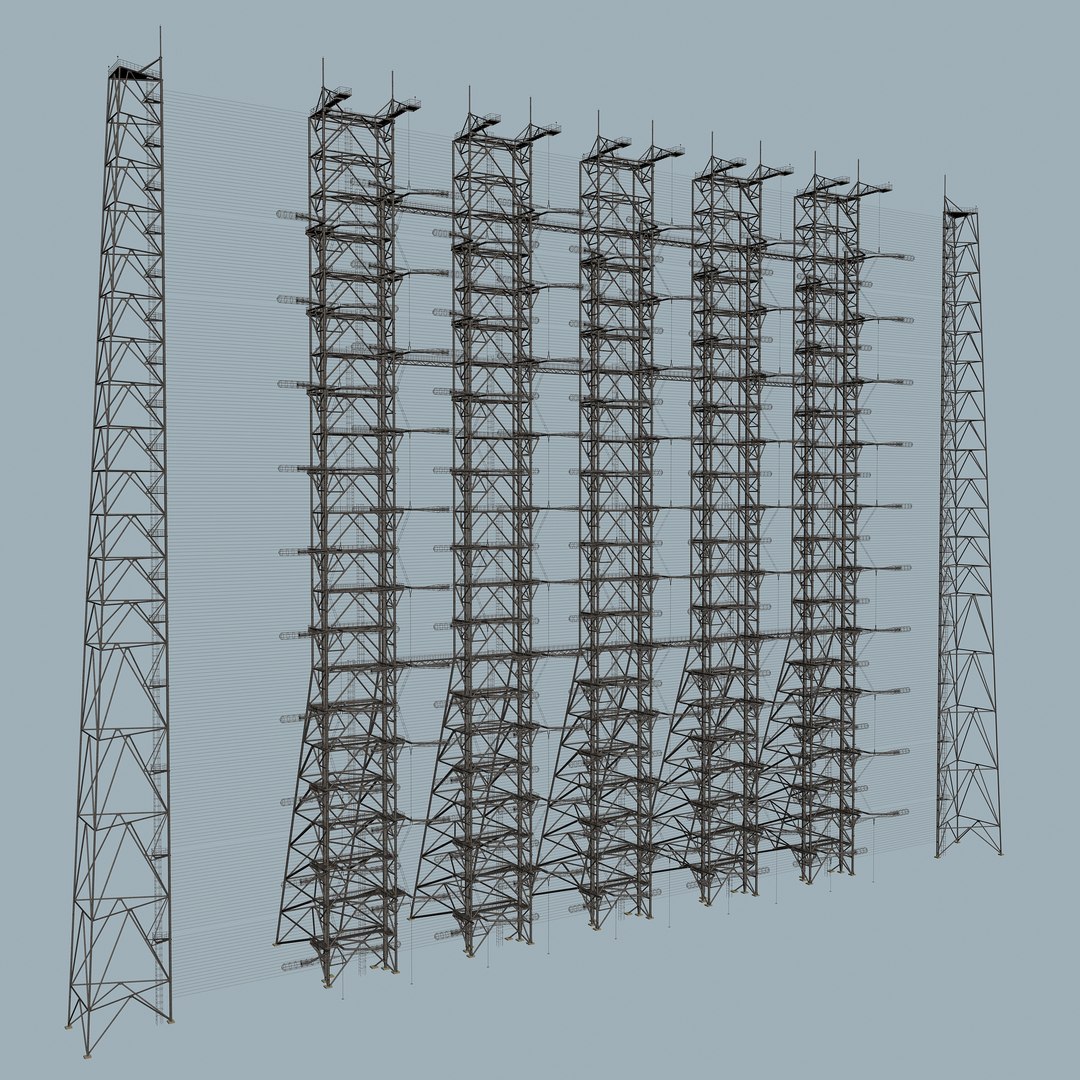 3ds Max Duga Soviet Over-the-horizon