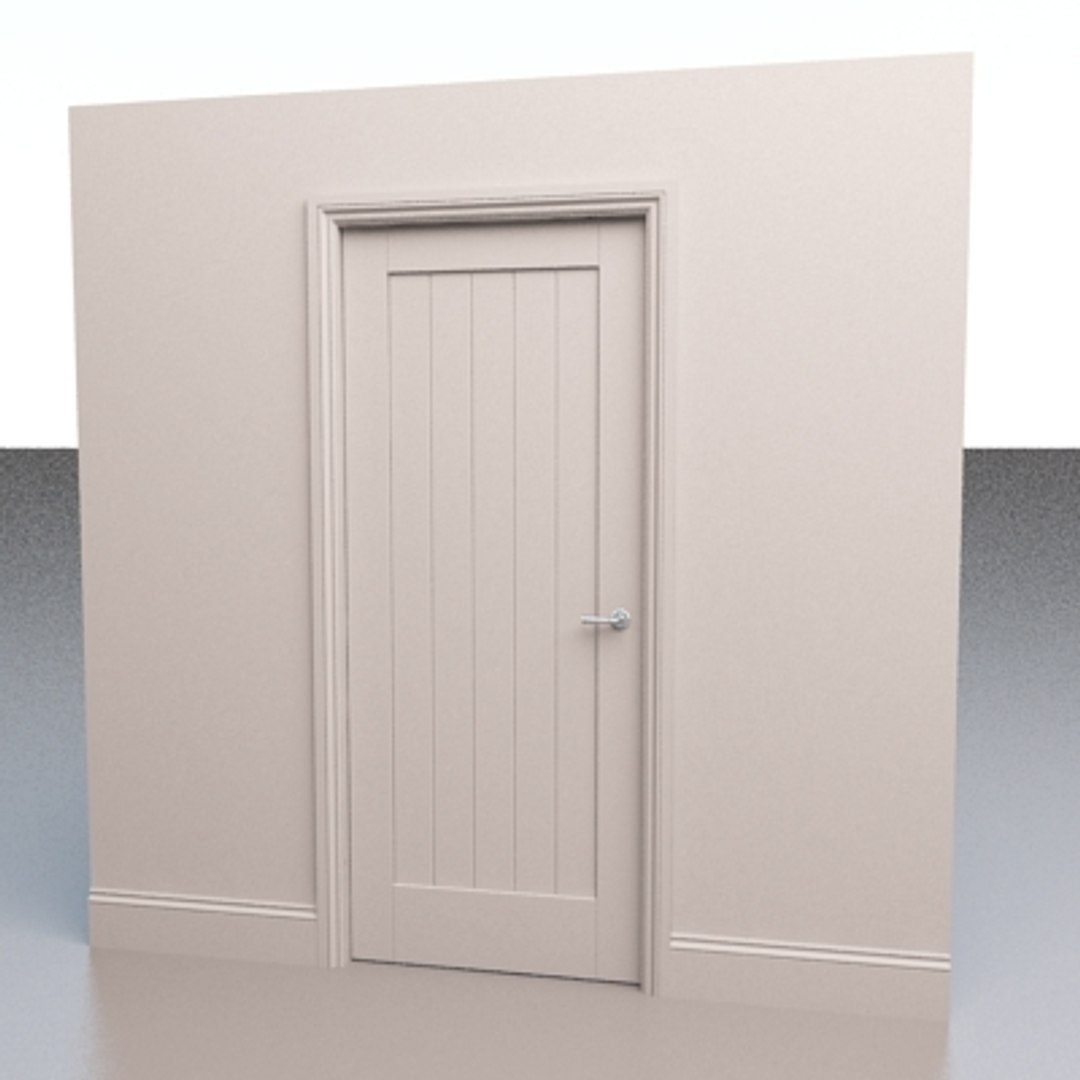 3d Door Panels Model