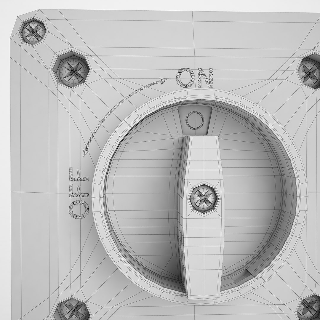 Enclosed Disconnect Switch 3D - TurboSquid 1249698