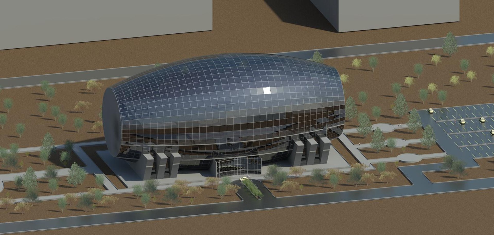 Revit Museum 3D Model - TurboSquid 1471919