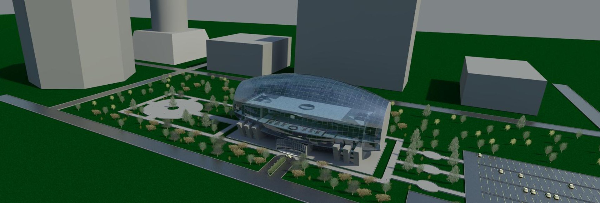 Revit Museum 3D Model - TurboSquid 1471919