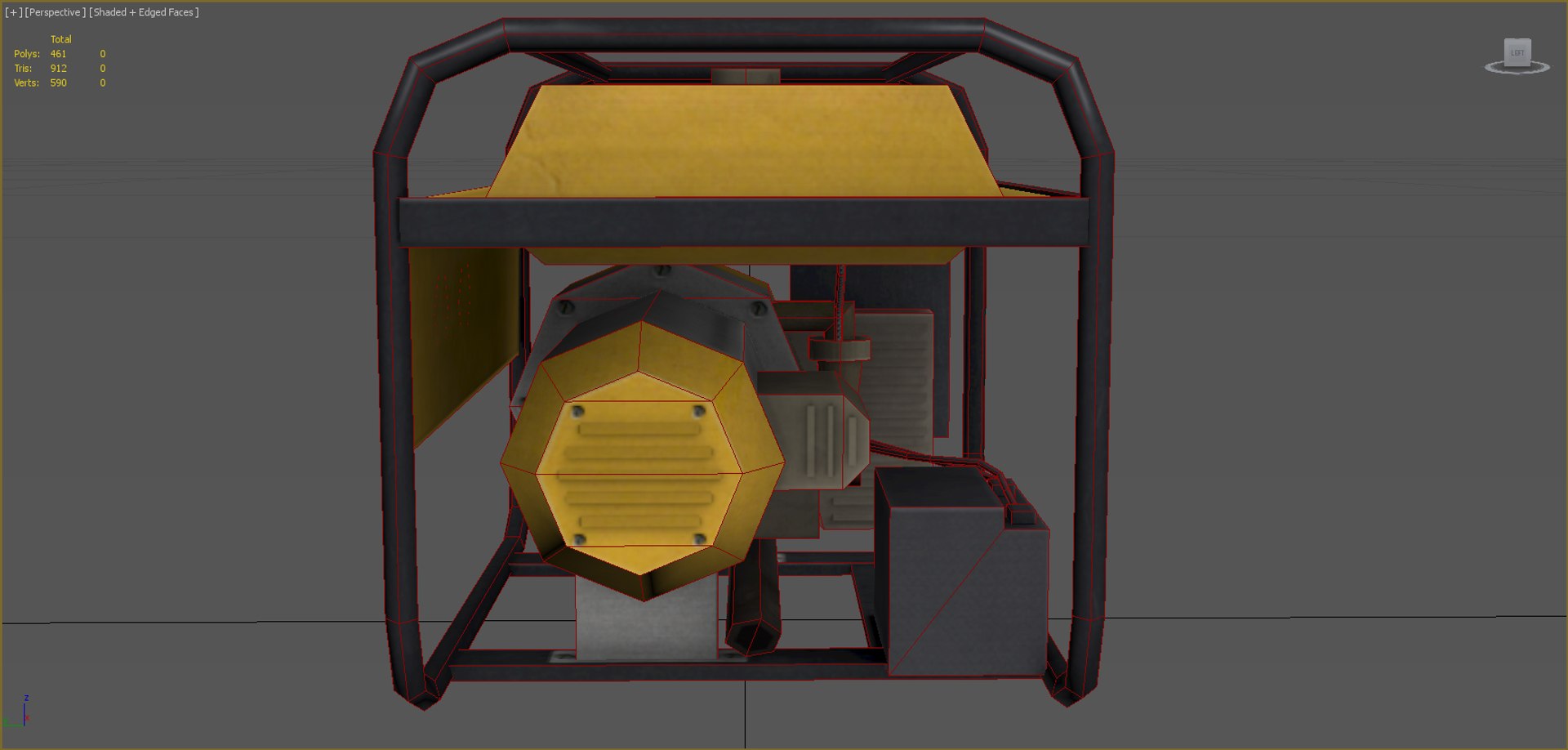 3d Model Electrical Generator