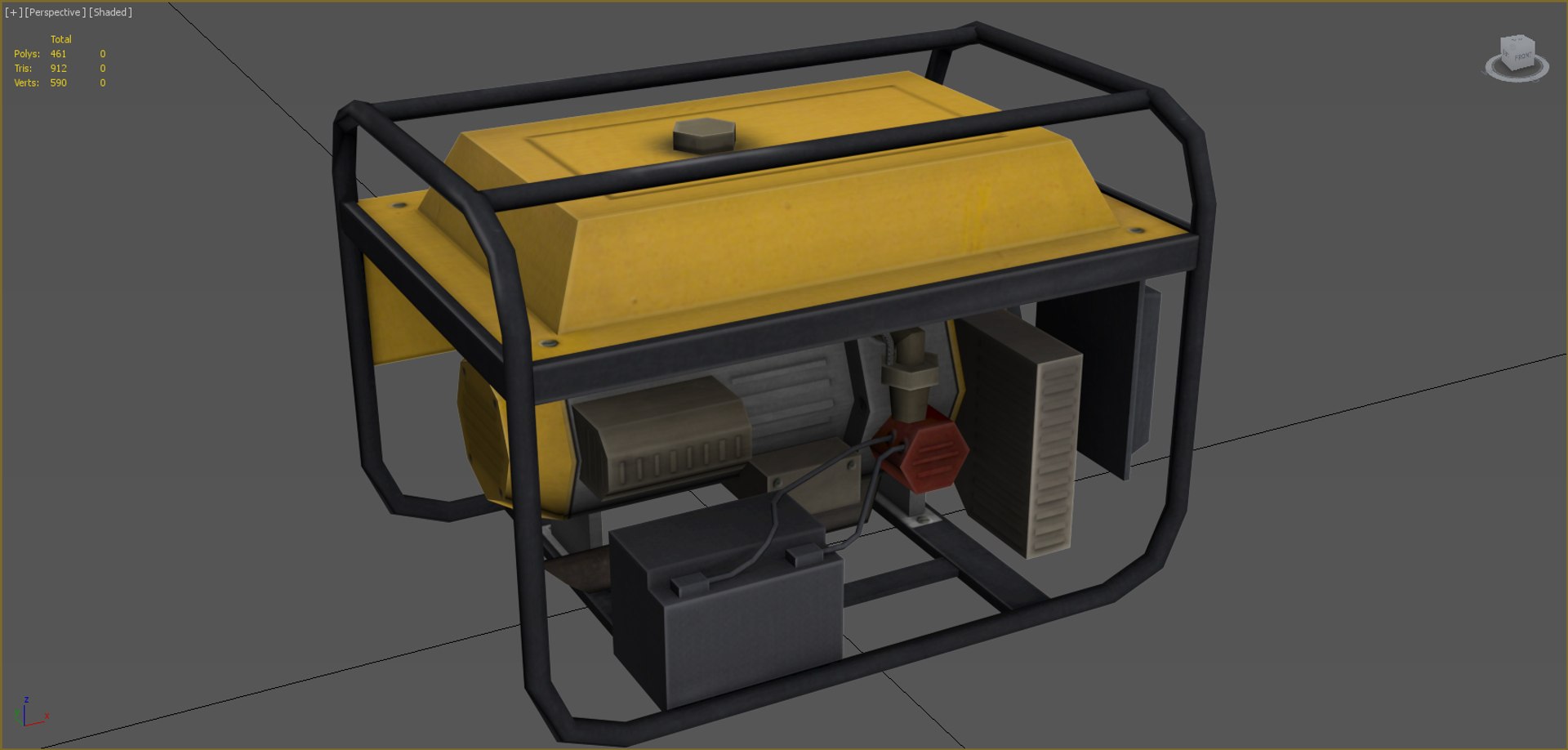 3d Model Electrical Generator