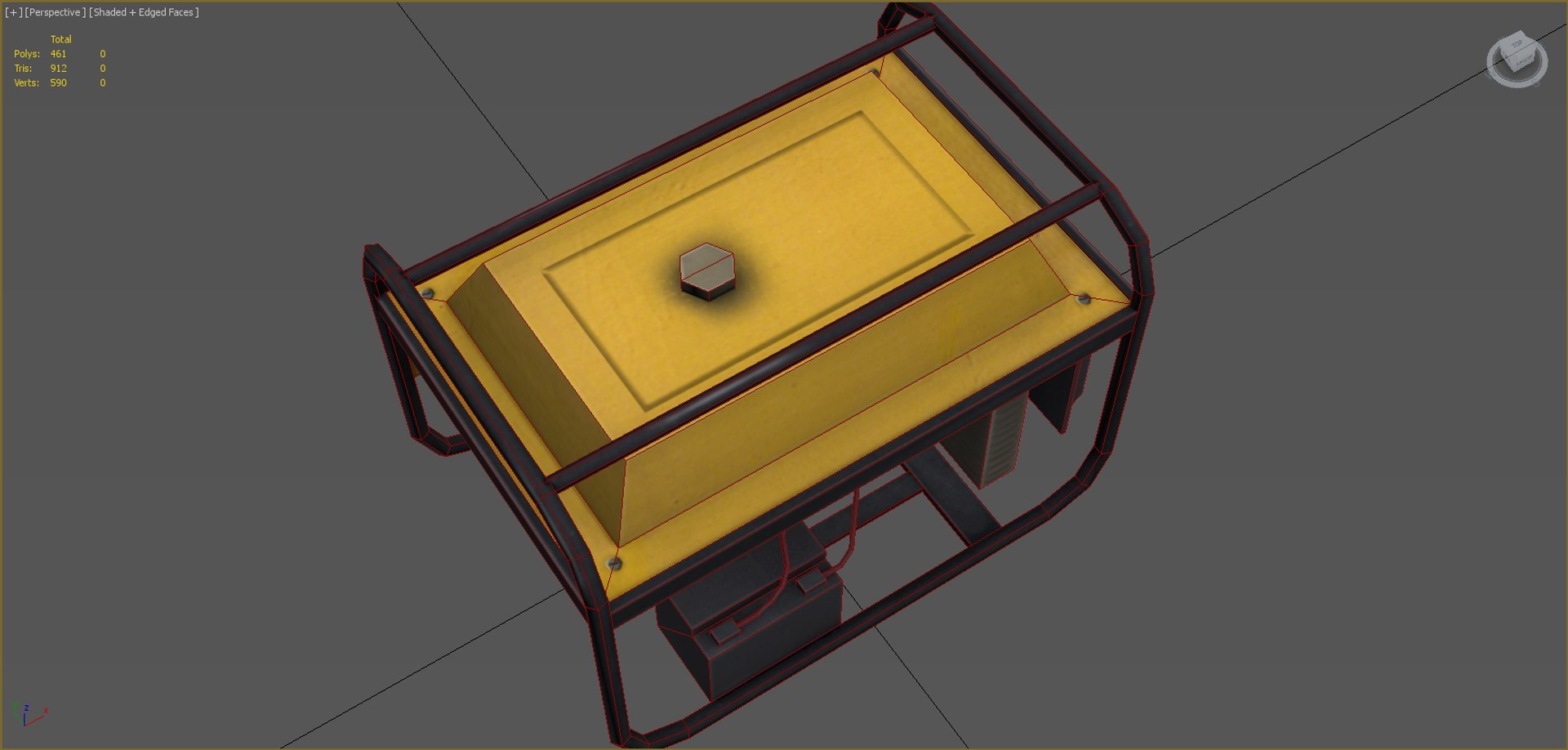 3d Model Electrical Generator