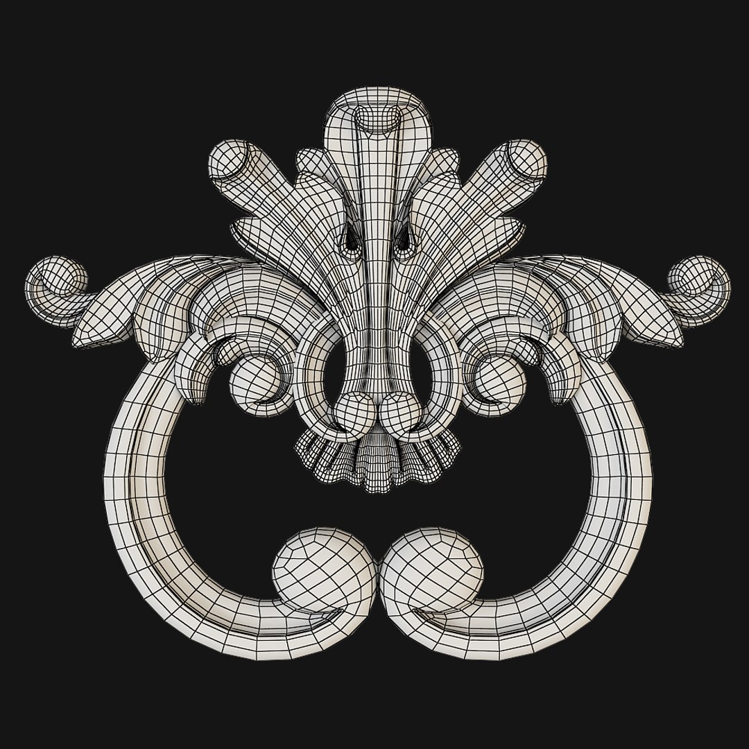 Mould decoration molding 3D model - TurboSquid 1449626