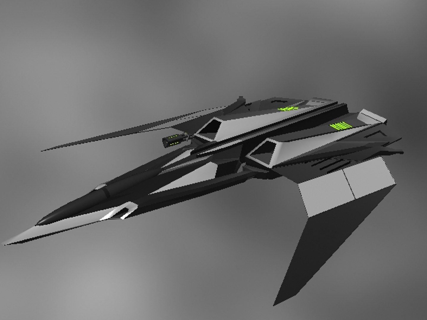 3d Model Of Fighter Corsair