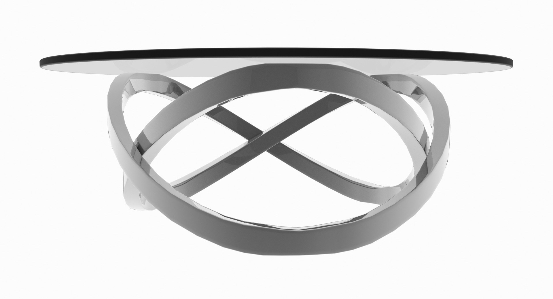 Minimalist Metal Infinite Line 3D - TurboSquid 1512429