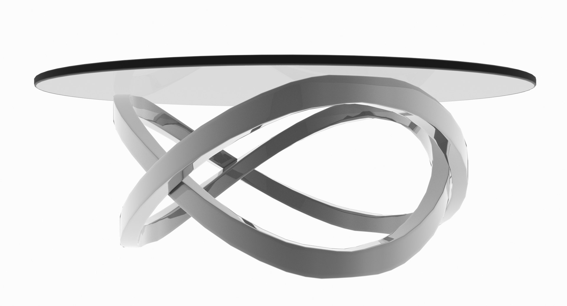 Minimalist Metal Infinite Line 3D - TurboSquid 1512429