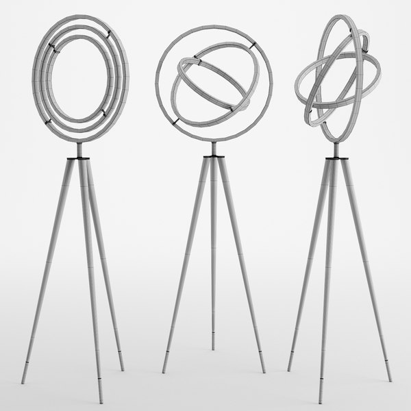 3D floor lamp model - TurboSquid 1525346